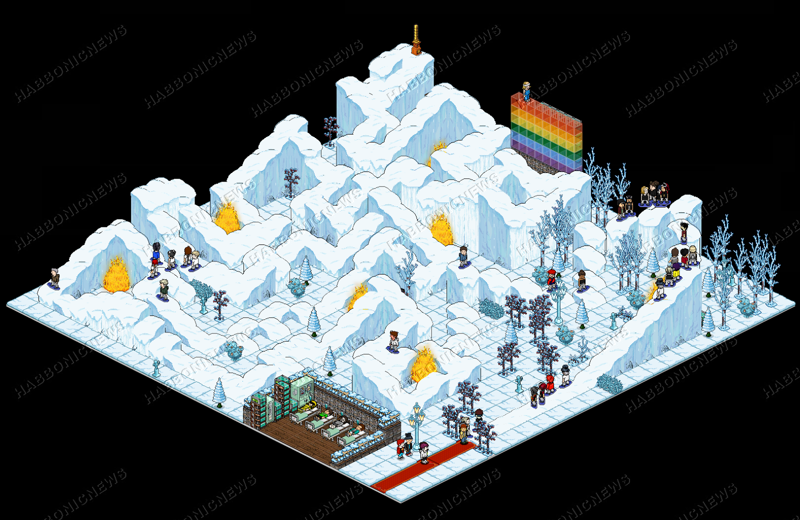 Blog HabbonicNews: GANHE EMBLEMA HABBOLÍMPIADAS DE INVERNO