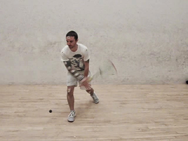 SERIOUS SQUASH: Biomechanics Of A Deceptive Backhand Crosscourt Drive