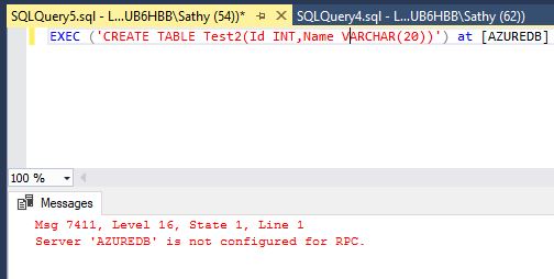 All About Sqlserver How To Create Linked Server Between On Premise And Azure Sql Database
