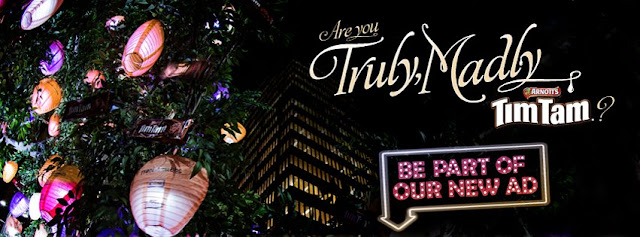 The Hungry Excavator: "Are You Truly, Madly Tim Tam?" Ad Campaign