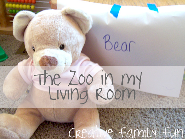 The Zoo In My Living Room - Creative Family Fun