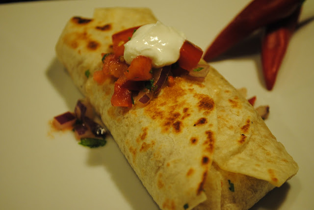 "grilled" texas burritos