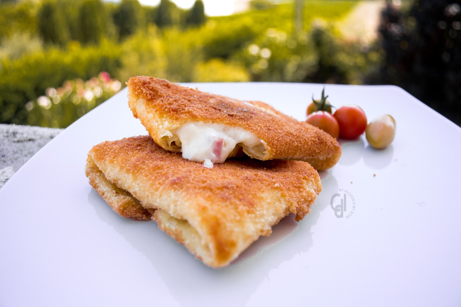 Fagottini alla crema di mortadella