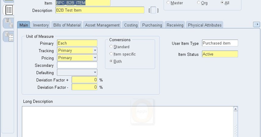 Oracle Order Fulfilment: Back to Back Order « Learn Oracle