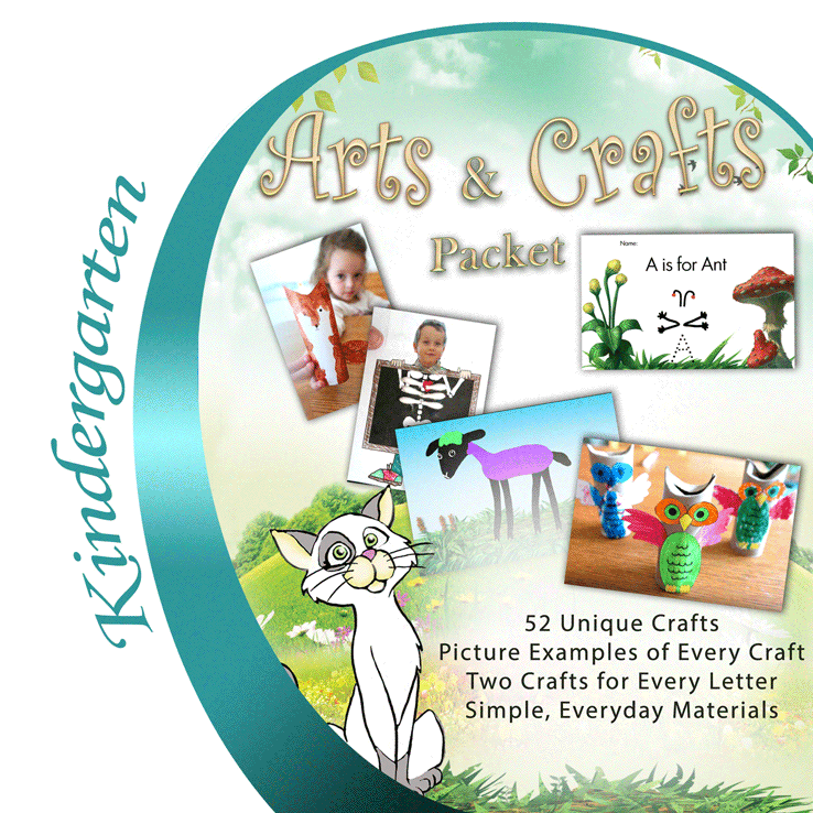 Glimmercat Education: Easy Printable Spring Crafts Bundle