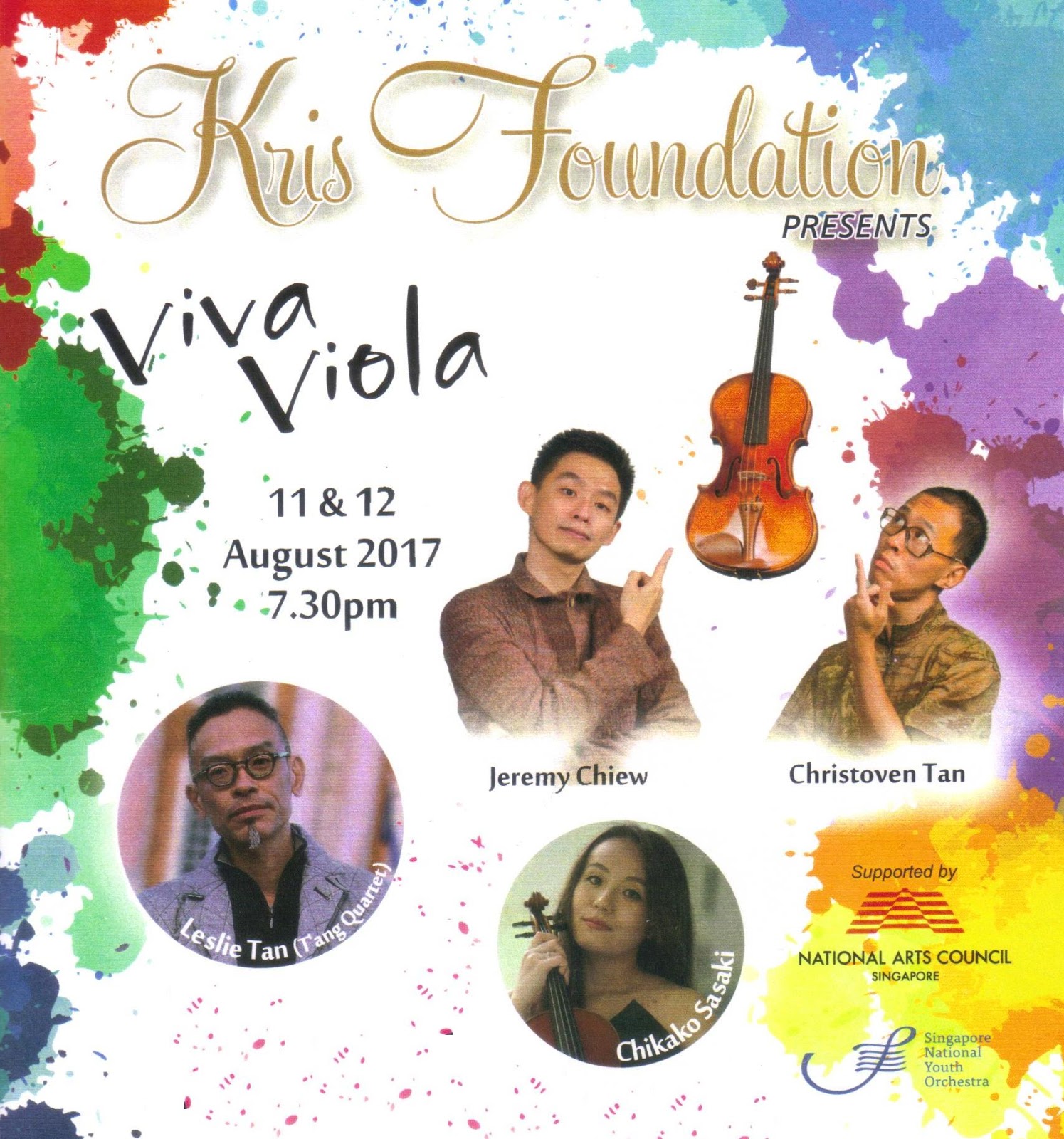 pianomania: VIVA VIOLA / Kris Foundation Concert / Review