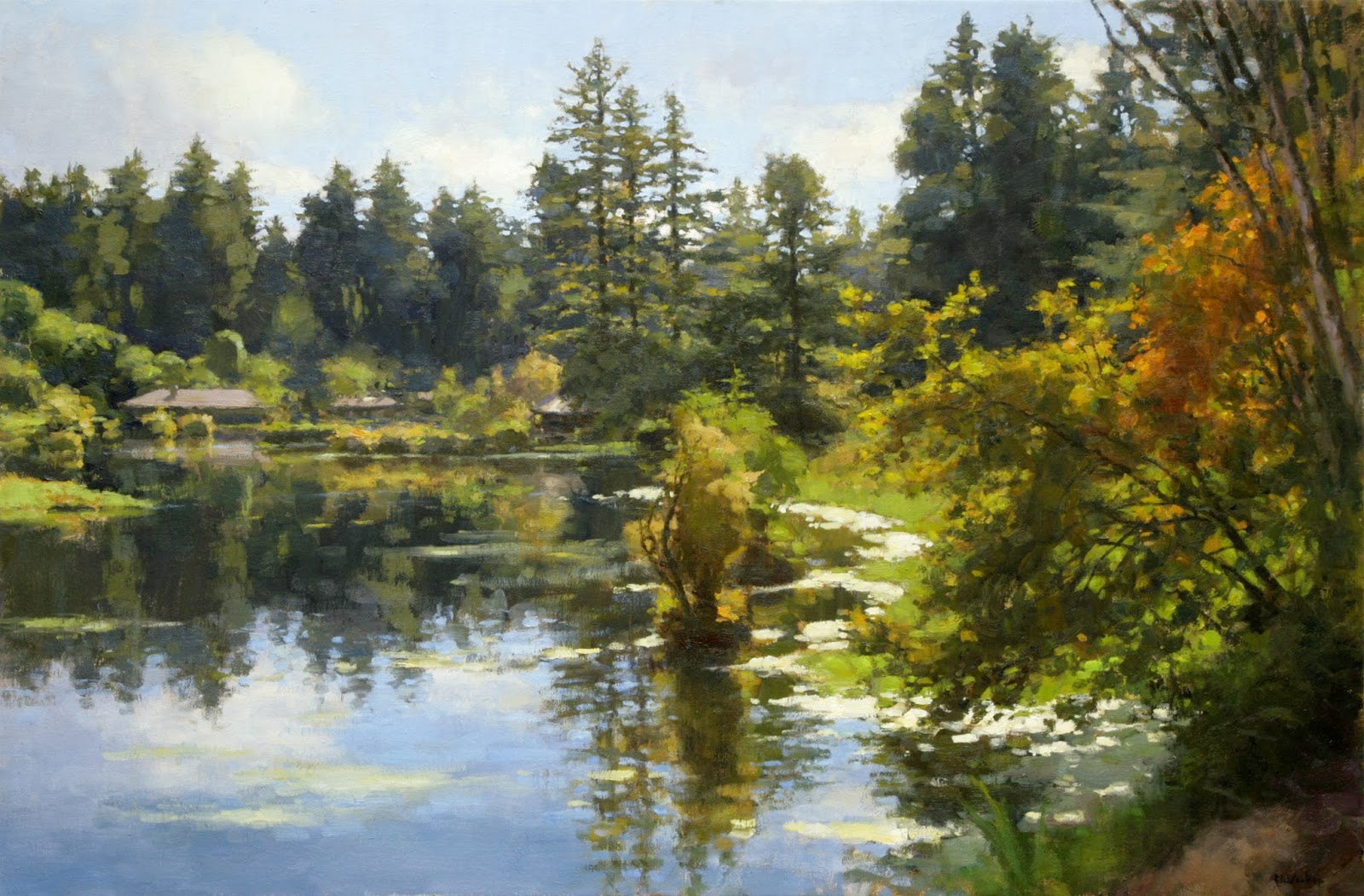 Jim McVicker Paintings: ' The Lake Paintings'