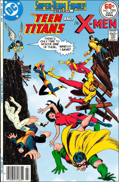 Super-Team Family: The Lost Issues!: The Teen Titans and The X-Men in ...