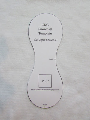 Create Kids Couture: 9th Day of Christmas: Snowball Fight in a Bag