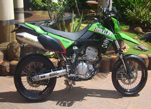 HONDAYES: Modification Kawasaki D-Tracker 150 2013