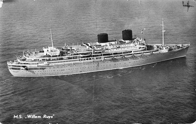 Ocean Superliners Ss Willem Ruys Was A Dutch Liner Building Began In 1939 But Was Halted To
