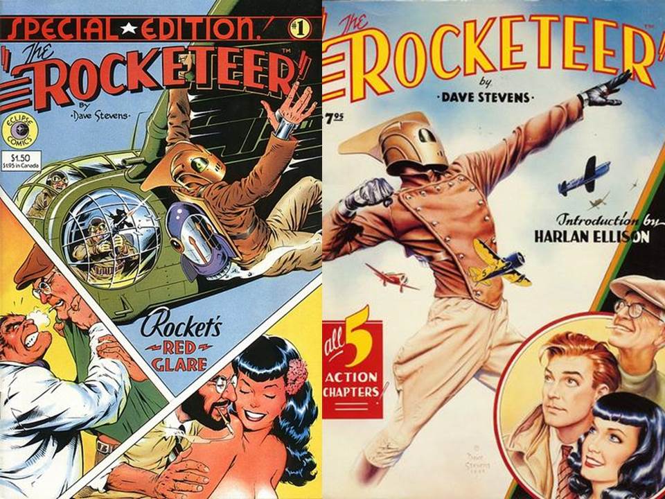 Dave's Comic Heroes Blog: Remembering Dave Stevens' Rocketeer