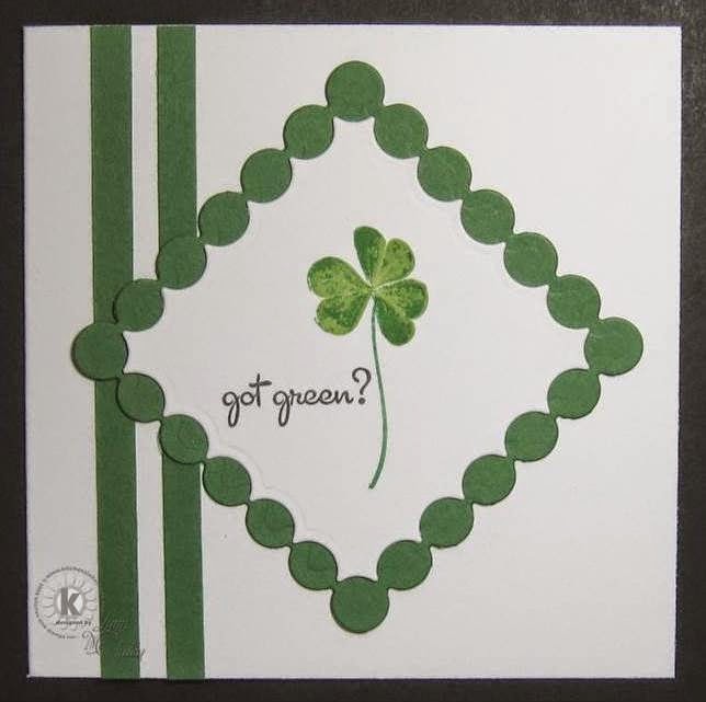 Confessions of a Left-Brained Stamper: Shamrocks and Clover - KSS Monday