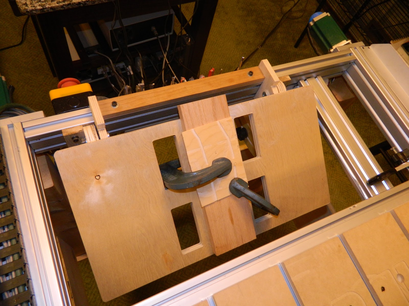 4D Furniture Thoughts: Advanced Compound Angle CNC Clamping Fixture.