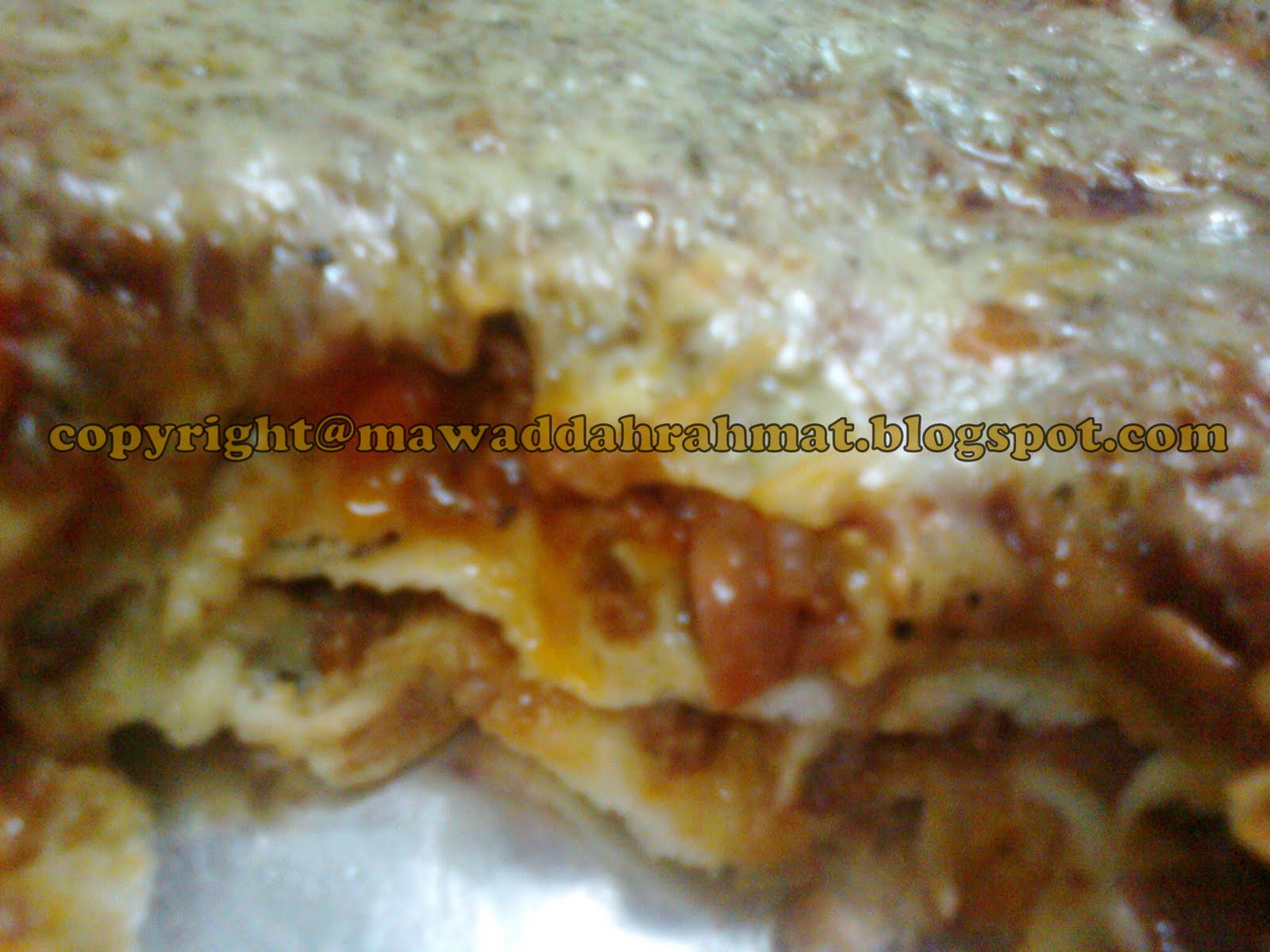 .: Teratak Mawaddah :.: Roti Berinti Daging ala...Lasagna