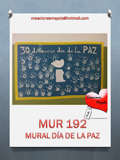 Creaciones Mayola: MURAL DÍA DE LA PAZ, PAZ ESCOLAR, ACTIVIDADES ESCOLARES.