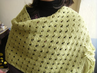 free knitting pattern: new rectangular knitting shawl patterns
