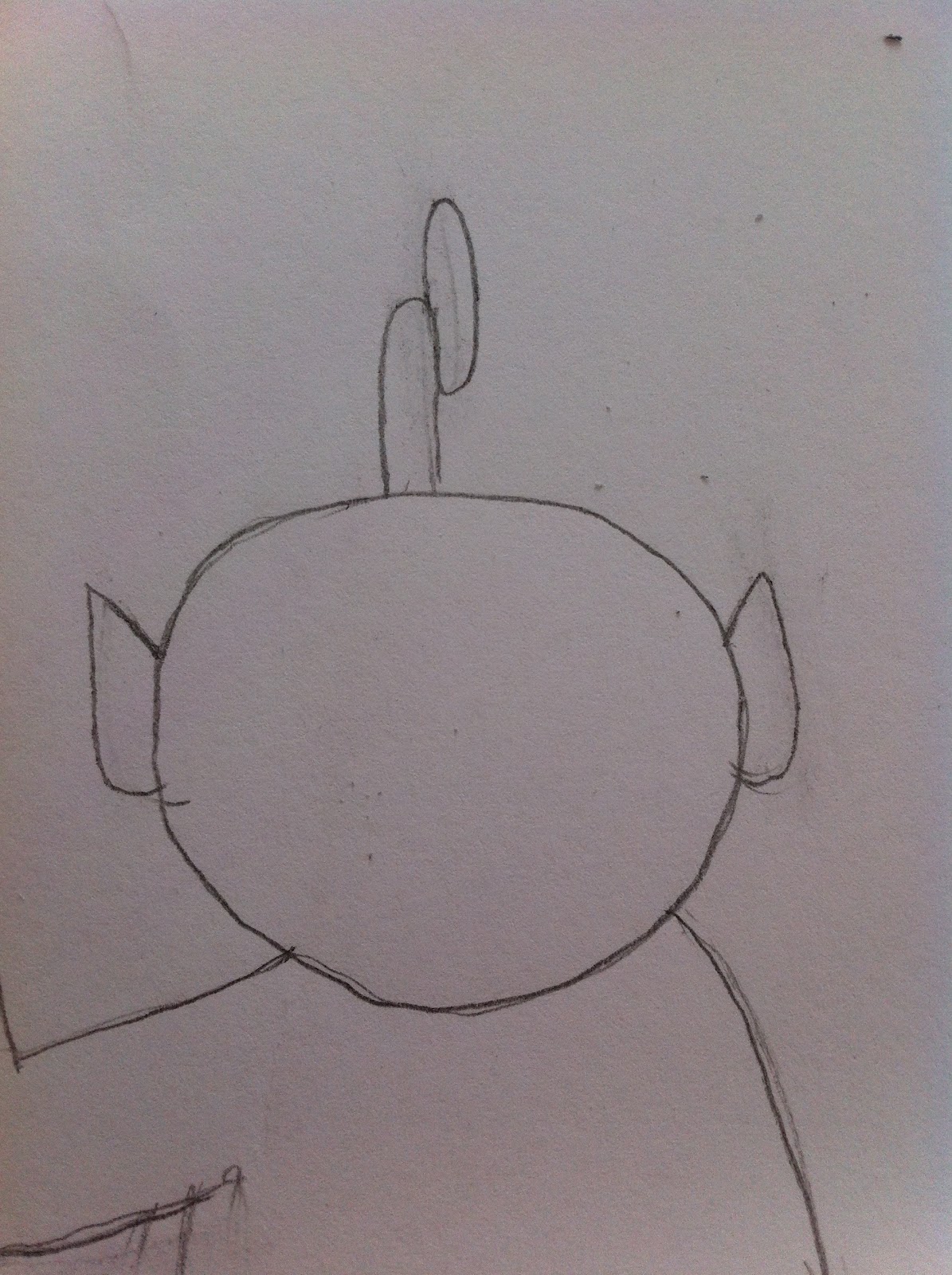 ChantelleLikesArt :): How to draw Lala (from the Teletubbies)