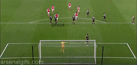 Arsenal Gifs: 15 02 15 Middlesbrough (home)