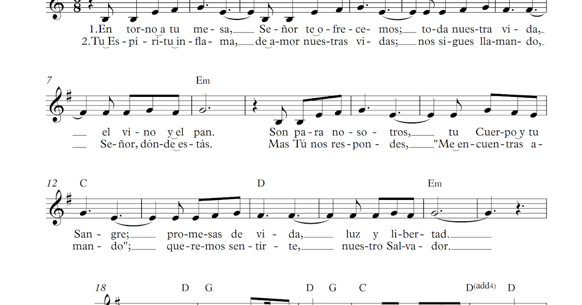 En torno a tu mesa | Yo canto como David