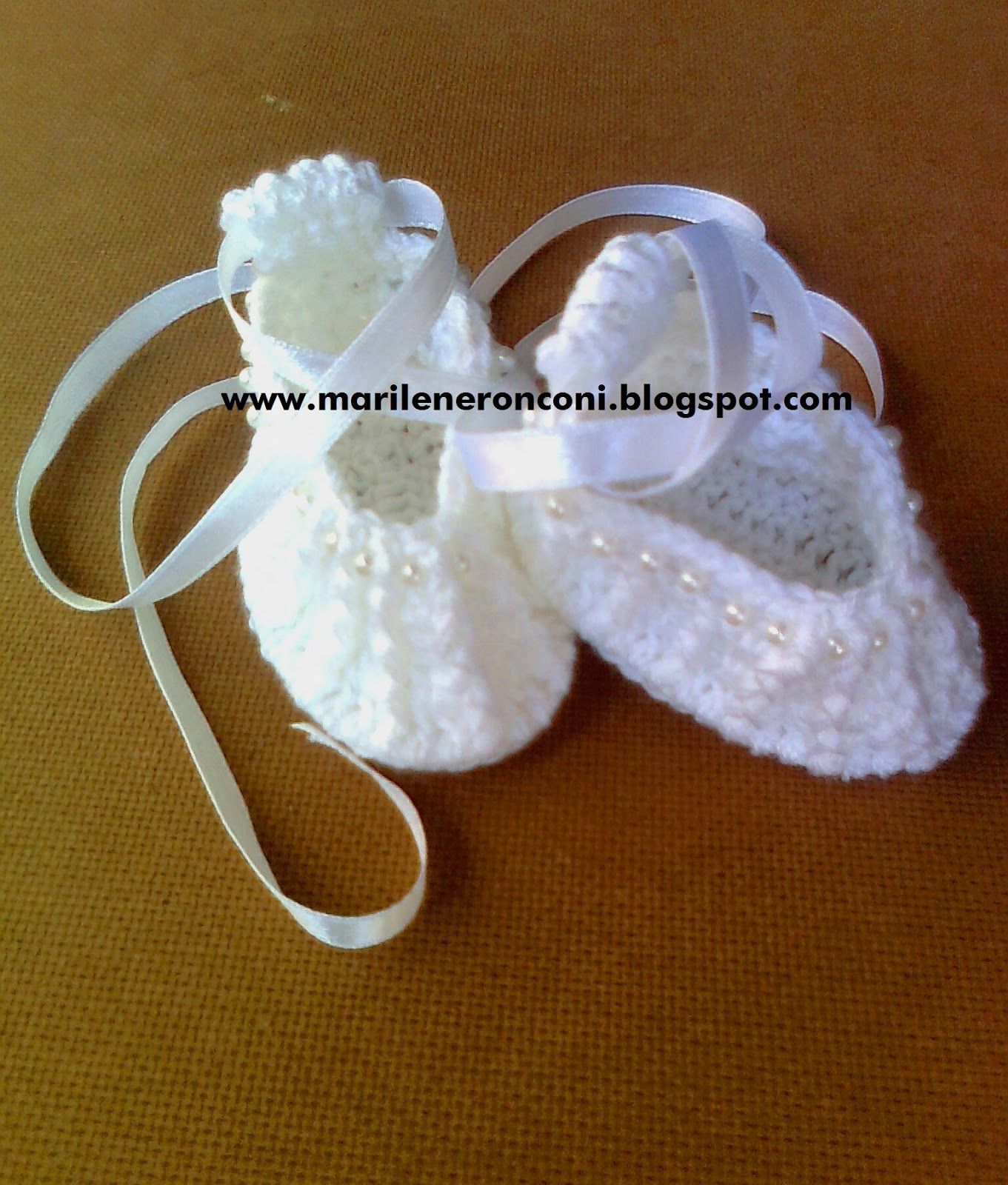 Marilene Ronconi Tricot e Crochet: SAPATILHA BAILARINA CROCHET COM ...