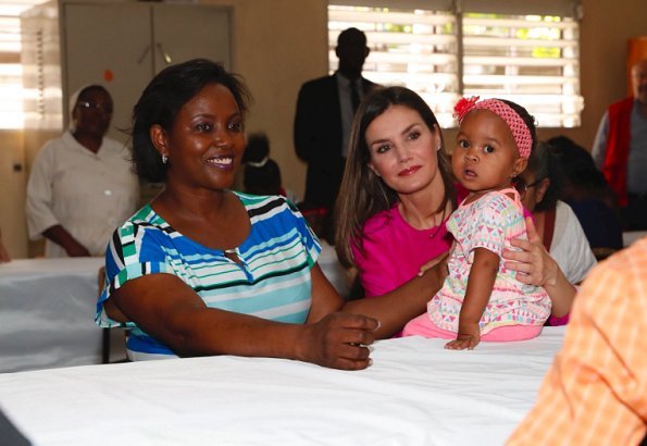 Spanish Queen Letizia's state visit to Haiti, 2nd day