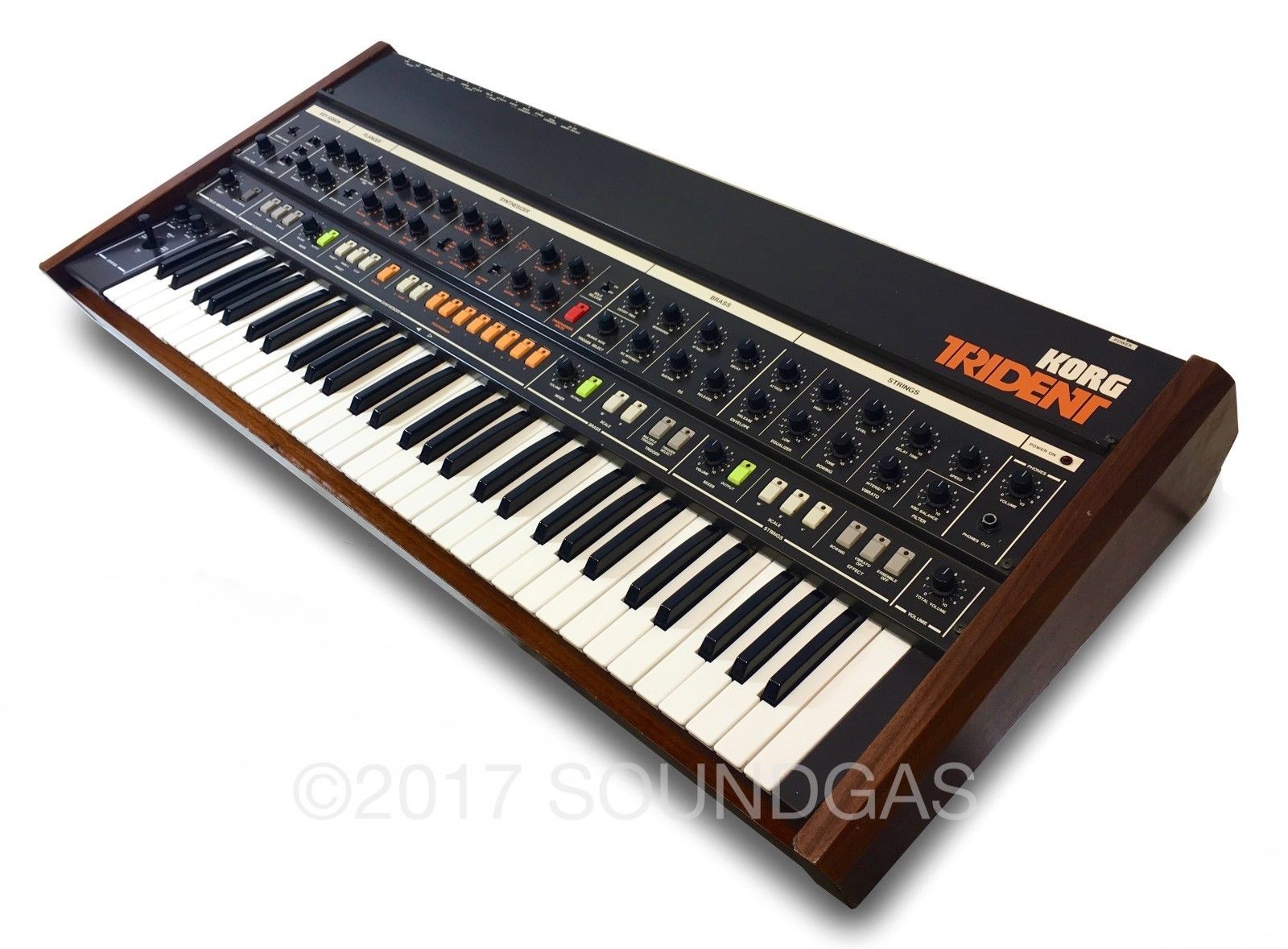 MATRIXSYNTH: KORG TRIDENT - *Pro-Serviced* Vintage Synthesizer SN 331664