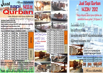 qurban sapi 2012