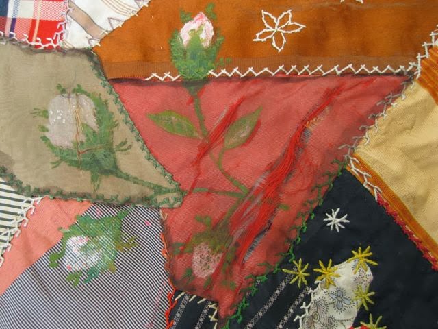 Ann Quilts: Crazy Quilt Saga - Repairs