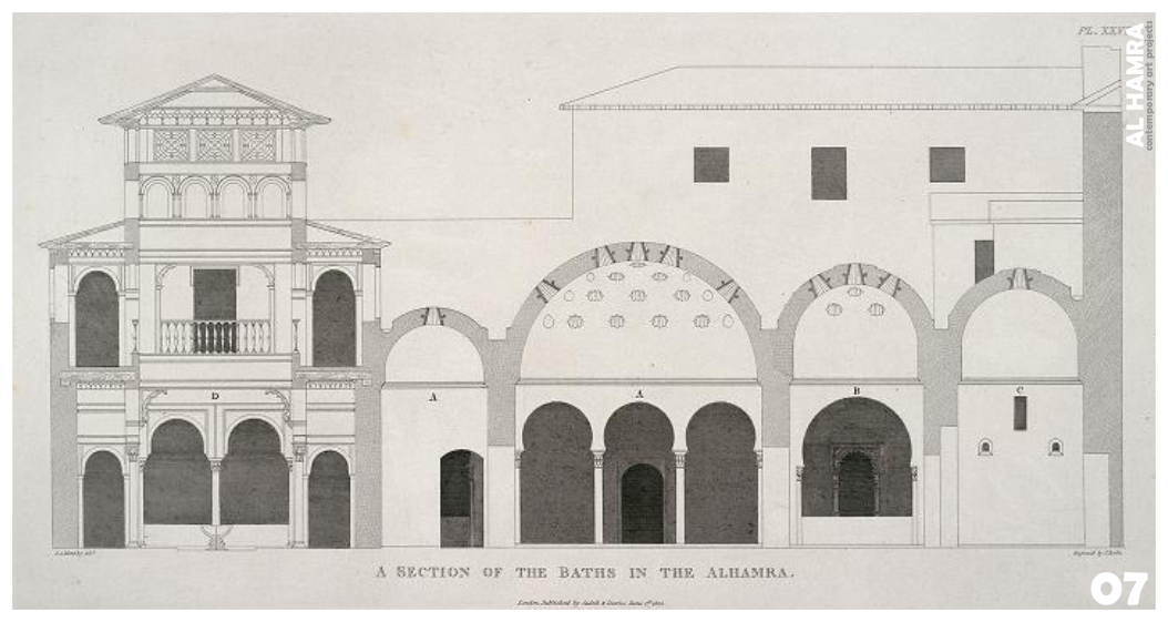 AL HAMRA contemporary art projects: James C. Murphy: Drawing the Alhambra