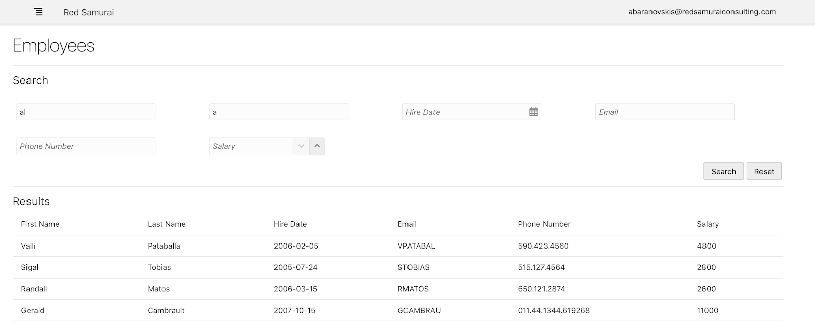 Andrej Baranovskij Blog Search Form In Oracle Visual Builder Based On Adf Bc Rest