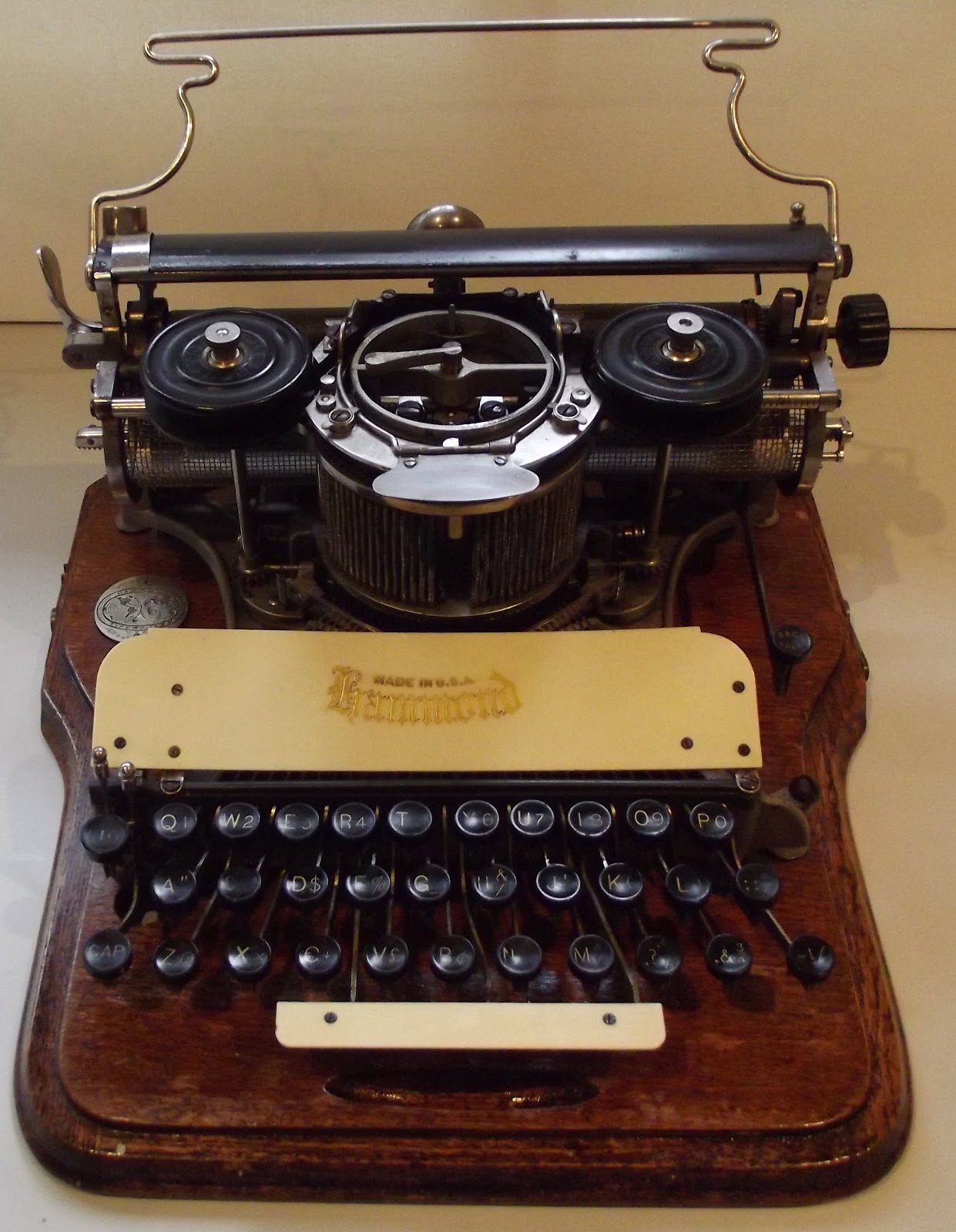 oz.Typewriter: Hammond Typewriters: 130 Years Ago Today