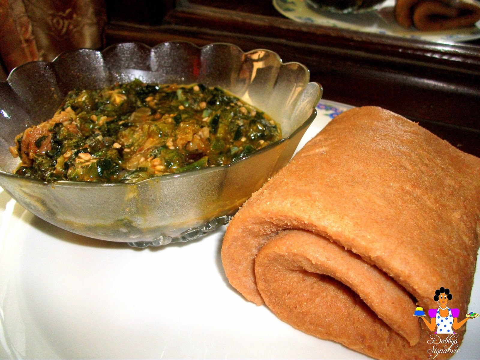 How to Prepare Wheat Meal “Swallow” | Dobby's Signature