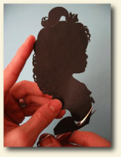 CLOSED Giveaway! Hand Cut Silhouette Portrait by Karl Johnson($25 value ...