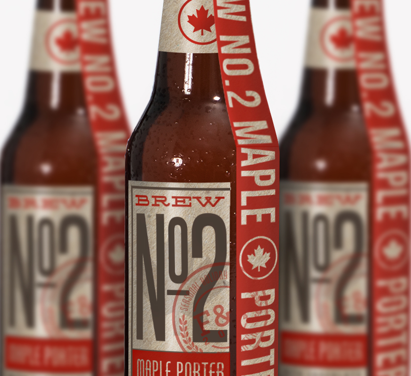 Brew No.2 – Maple Porter Beer – Packaging Of The World