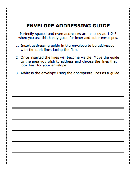 Creative Envelope Addressing Templates for Beautiful Mail