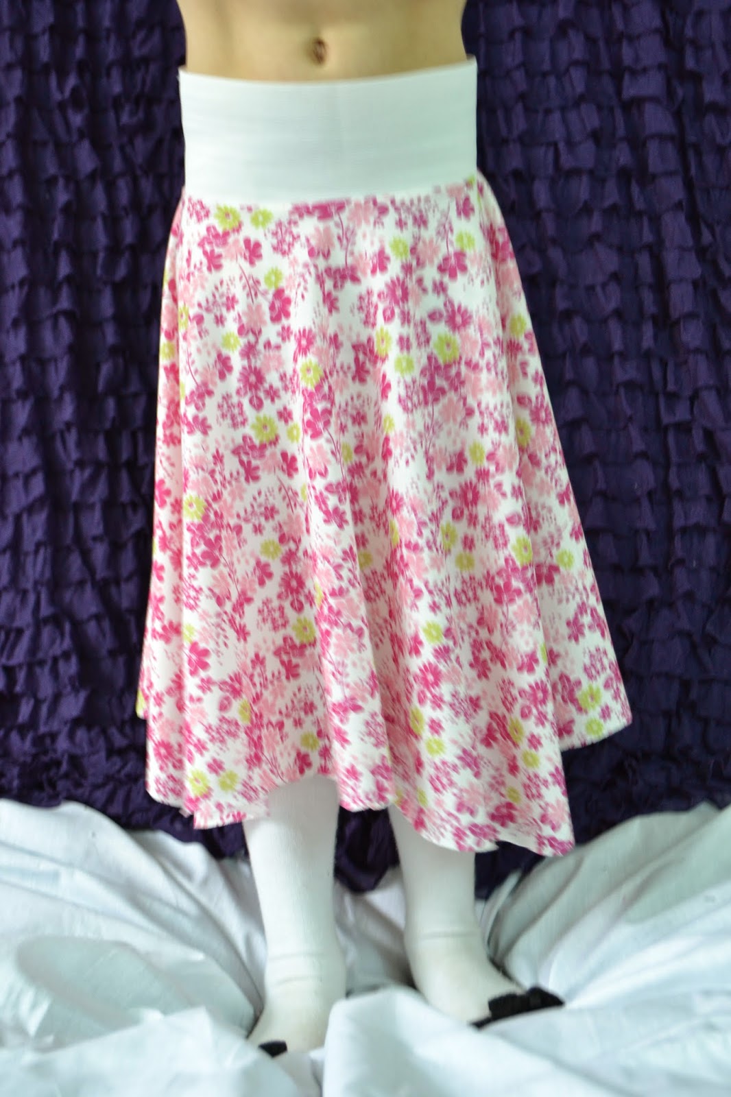 Quick and Easy Girl Twirl Skirts with PDF Download | A Vision to ...