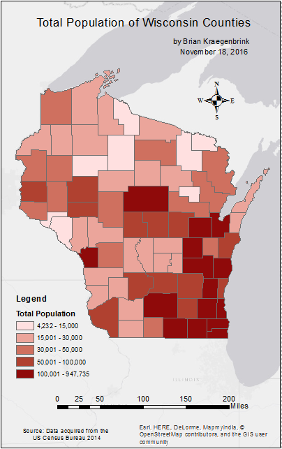 GEOG 335: GIS I Skills/Knowledge: GIS I Lab II: US Census Mapping
