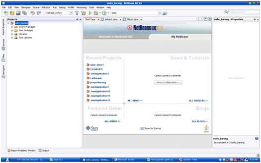 Contoh Aplikasi Program JAVA Netbeans dan Database Ms. Access - Program JAVA - Uniq'O ILMU KOMPUTER