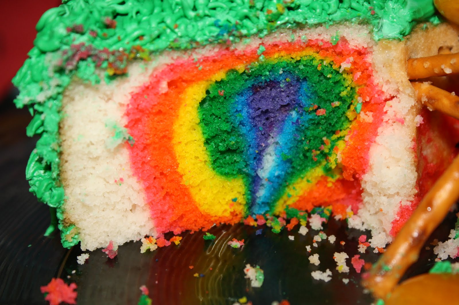 In The Kitchen With My Little Monkeys: Leprechaun Trap Cake