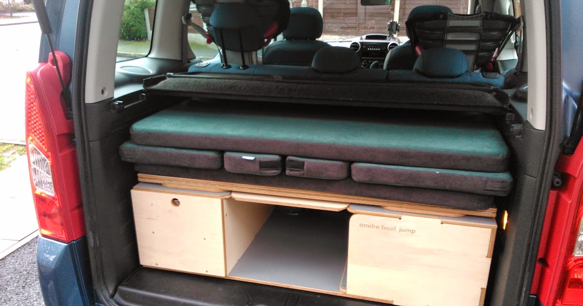 JesterBushcraft: Amdro Boot Jump Camper Conversion For Citroen Berlingo MPV