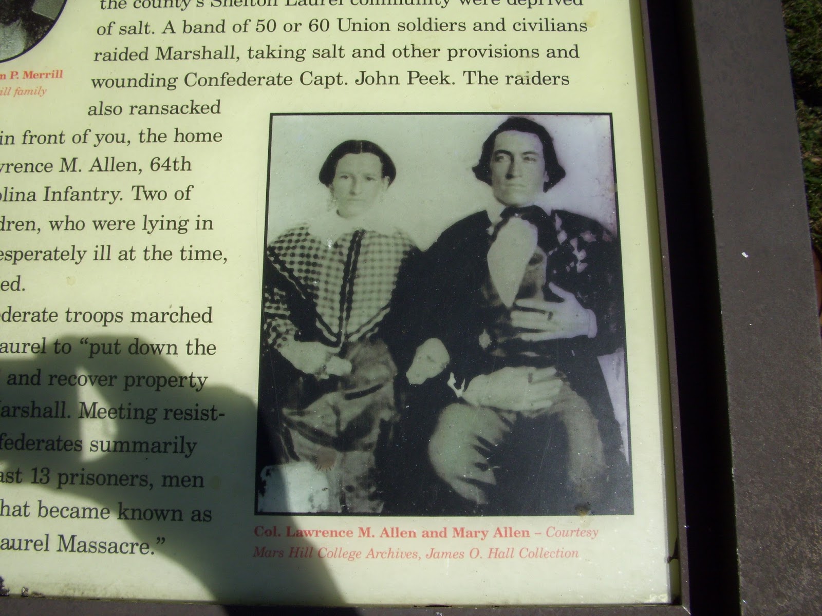 The Matt Ward History Experience : Colonel Lawrence Allen House