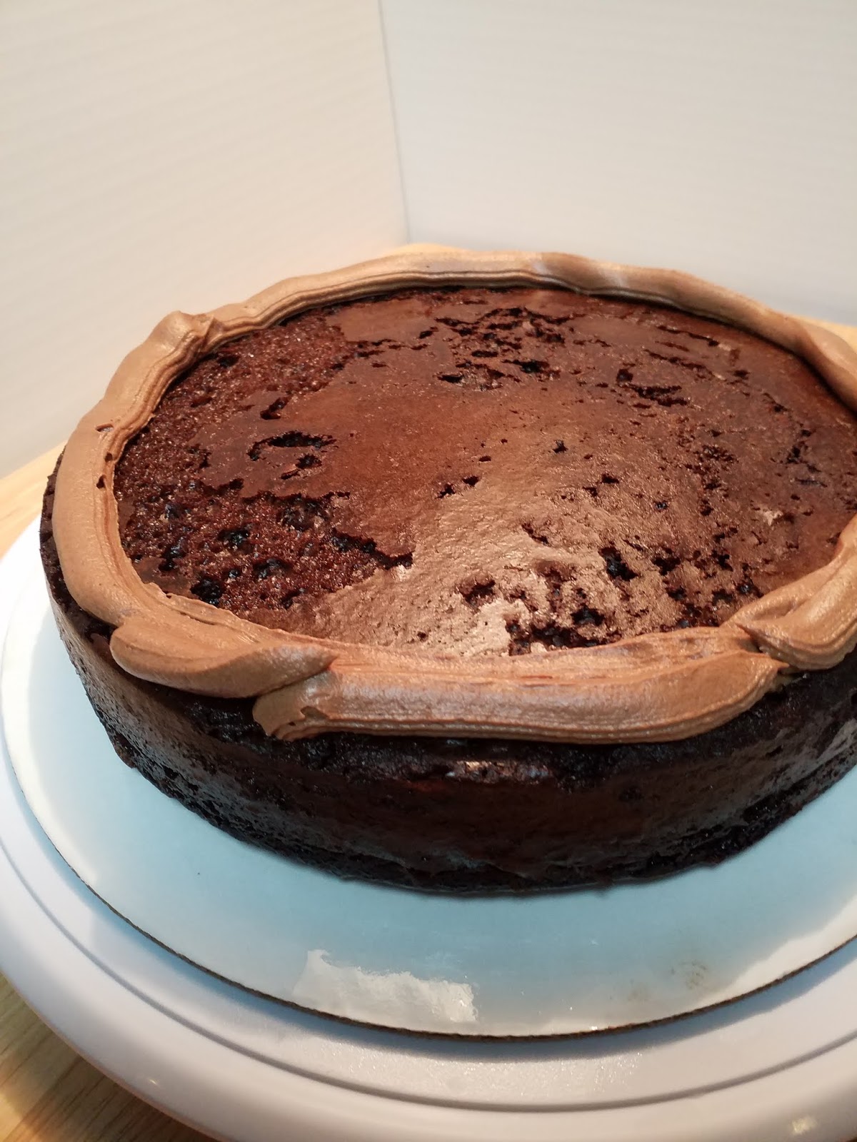 A Bite to Eat: Dark Chocolate Cake with Raspberry Filling