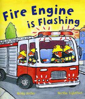 Kids' Book Review: Review: Fire Engine is Flashing (Busy Wheels)