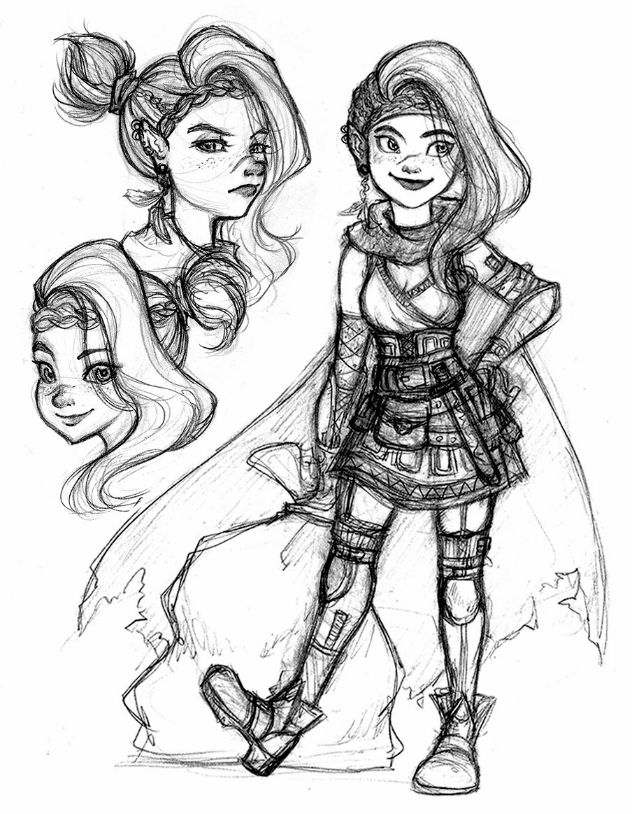 Elora's Sketchcan: Dungeons and Dragons!!!