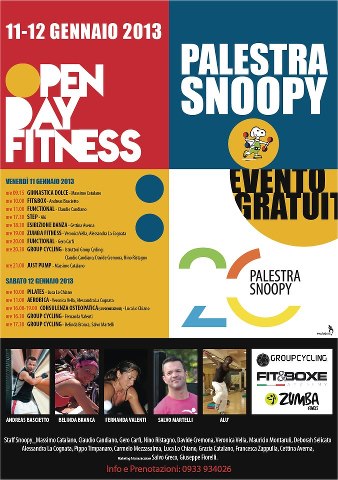 Massimo Catalano: 20 anni - PALESTRA SNOOPY