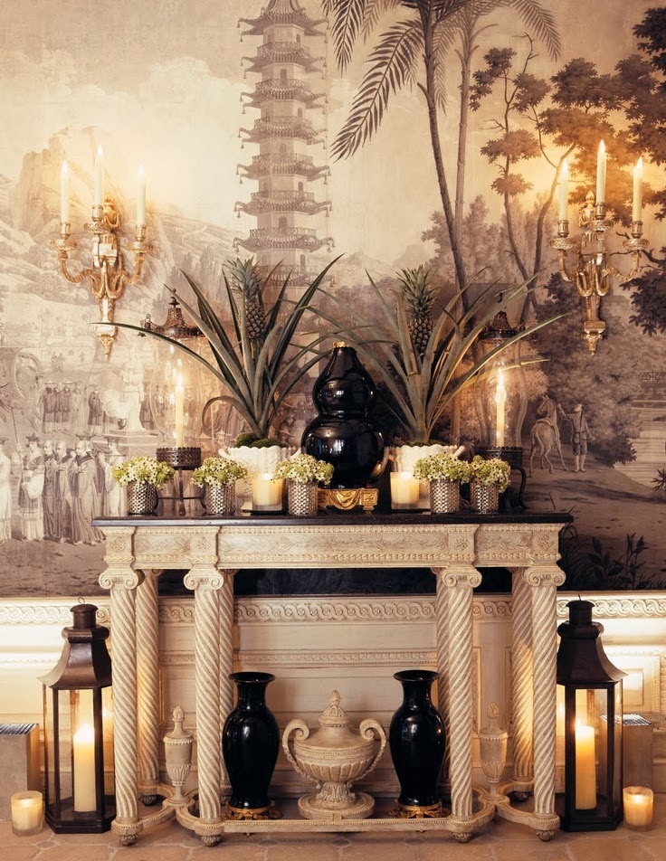 Eye For Design: Decorating With Zuber Scenic Wallpaper