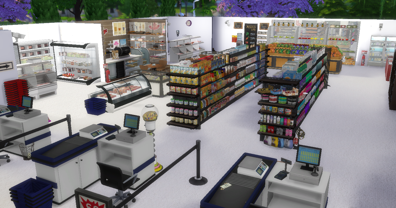 Sister Sims: MERCADO GRAAL THE SIMS 4 DOWNLOAD | GROCERY | MARKET