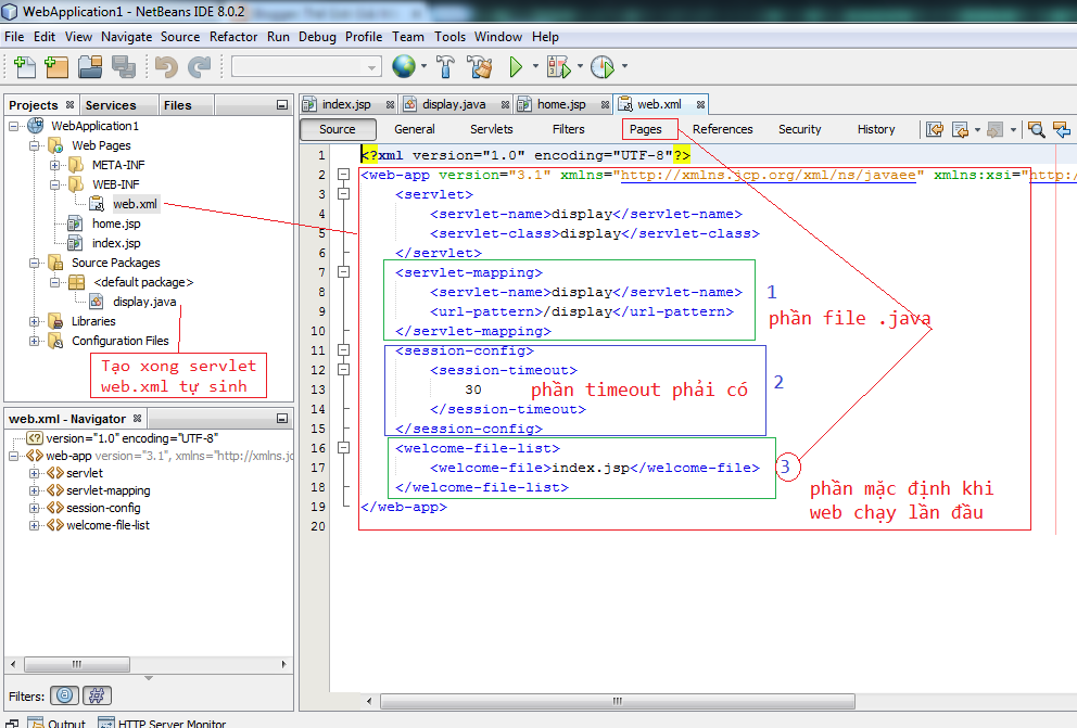 Cấu trúc Jsp & Servlet trong Java NetBeans ~ Thế Giới Giải Mã