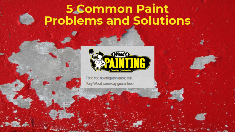 5 Common Paint Problems and Solutions
